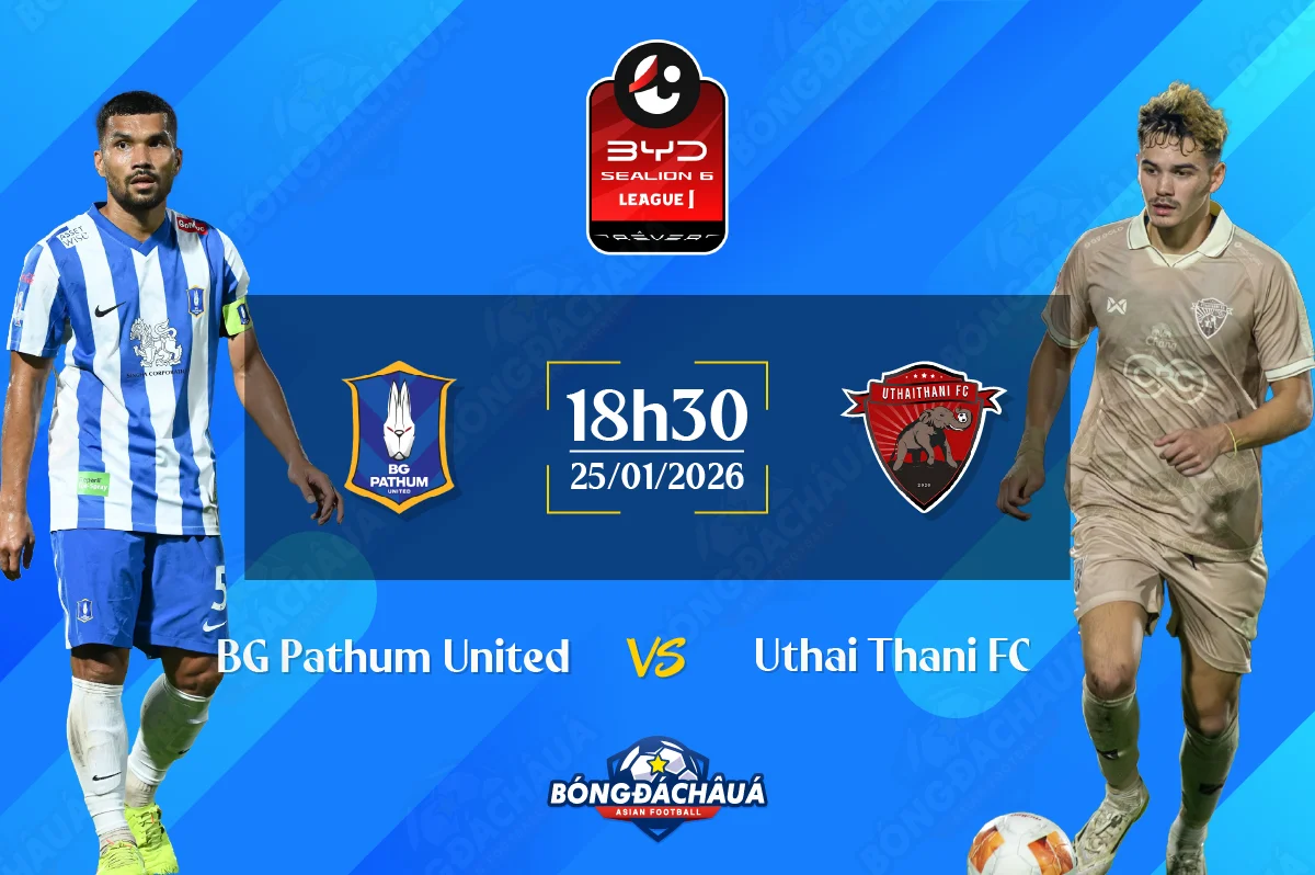 Nhận Định, Chi Tiết: BG Pathum United chạm trán Uthai Thani